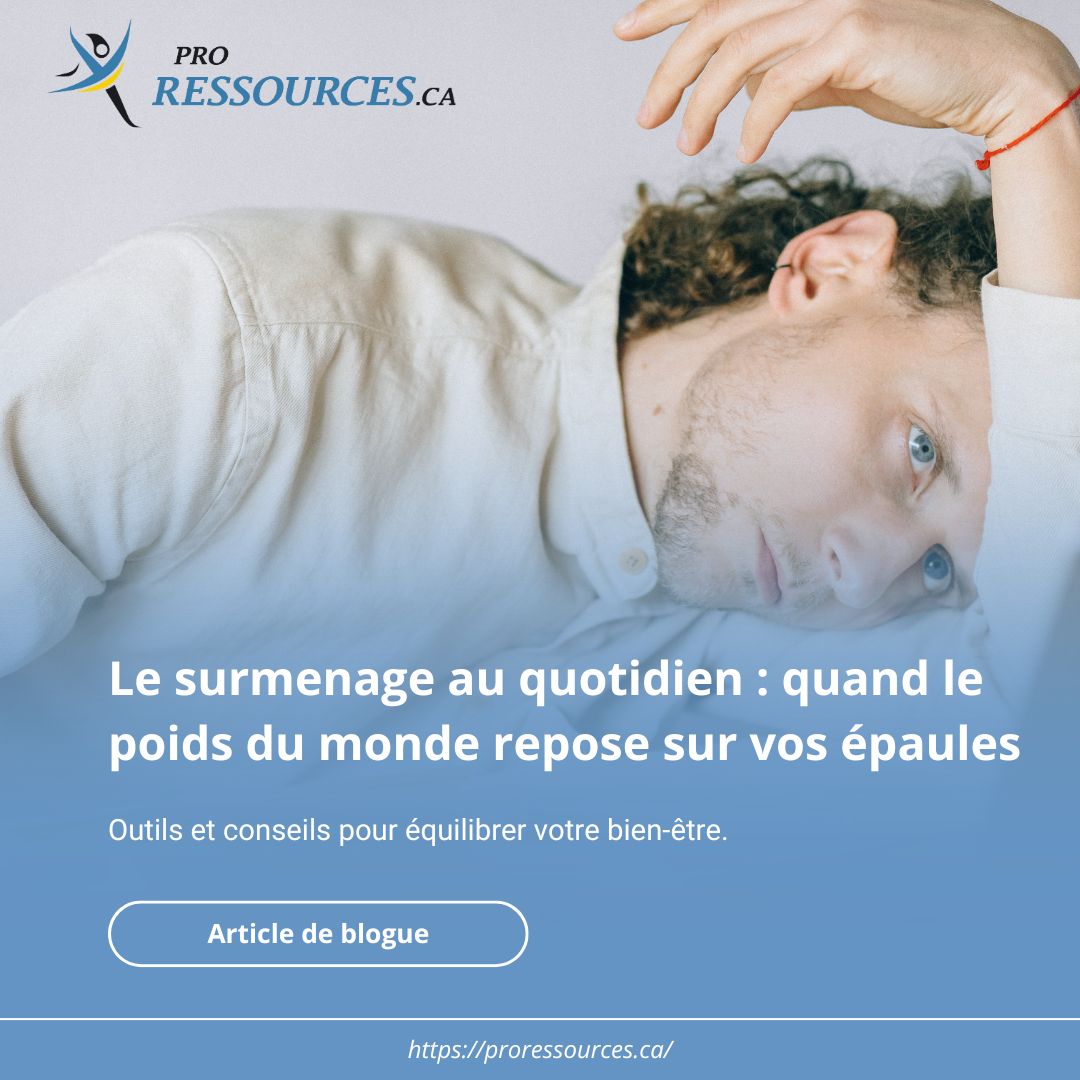 Le surmenage au quotidien - Pro Ressources.ca